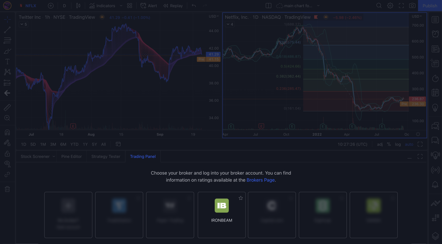 TradingView - Ironbeam Futures